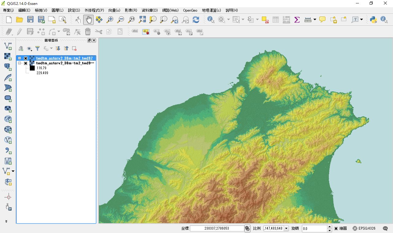 QGIS及Open Geodata資源網@Sinica » 搜尋結果 » 圖層