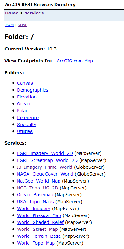 QGIS及Open Geodata資源網@Sinica » QGIS支援讀取ArcGIS Map and Feature REST services
