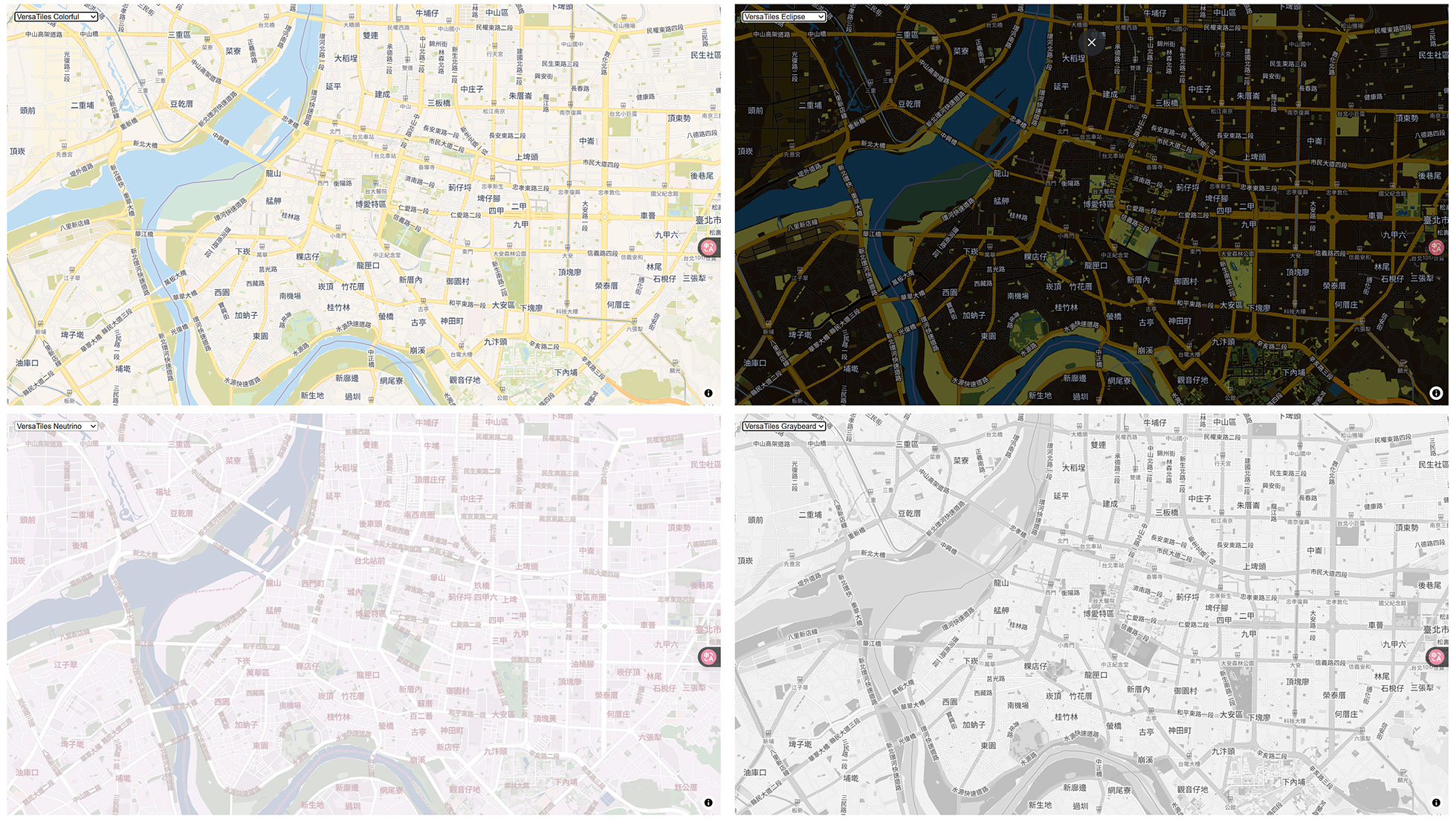 OpenStreetMap向量圖磚服務 – 中央研究院人社中心地理資訊科學研究專題中心